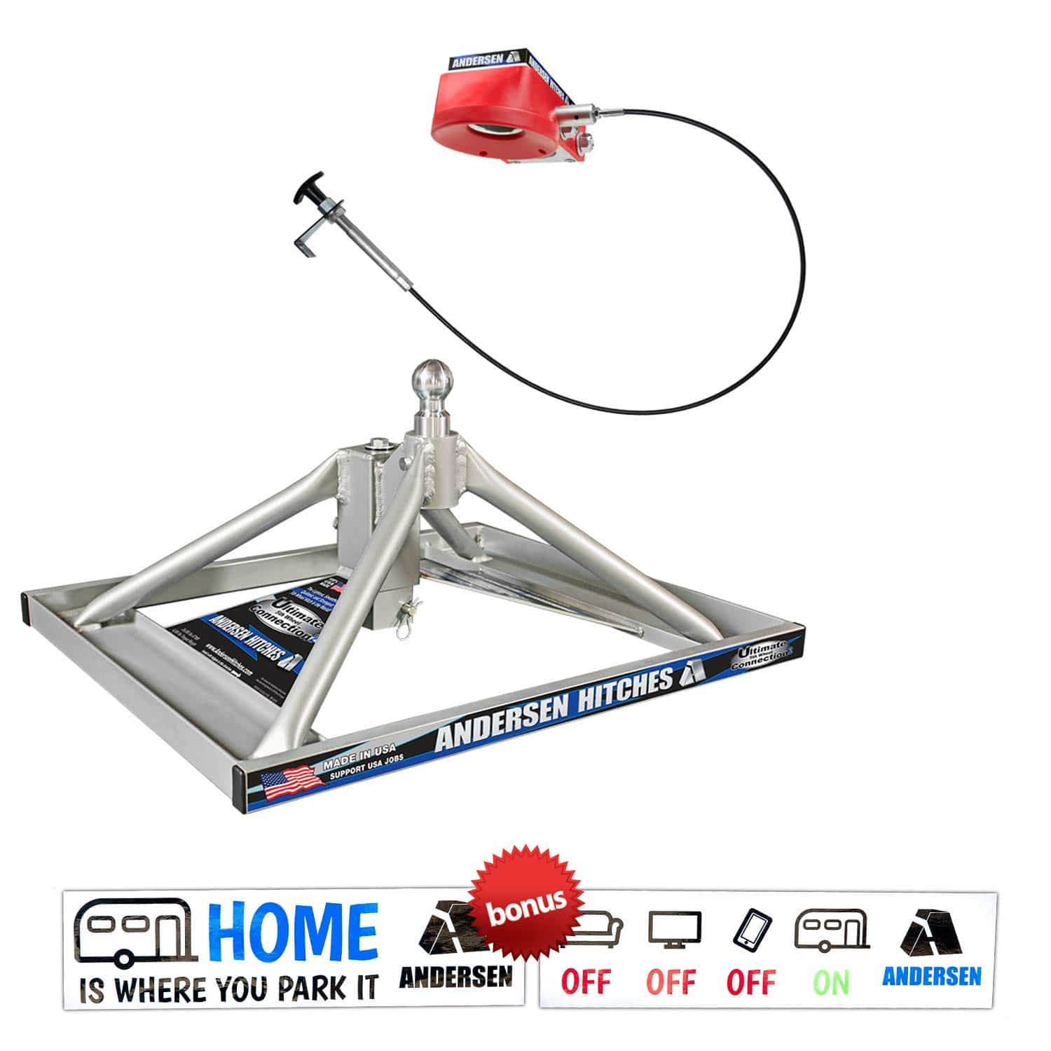 Andersen Hitches 3220 | Aluminum Ultimate 5th Wheel Connection 2 ...